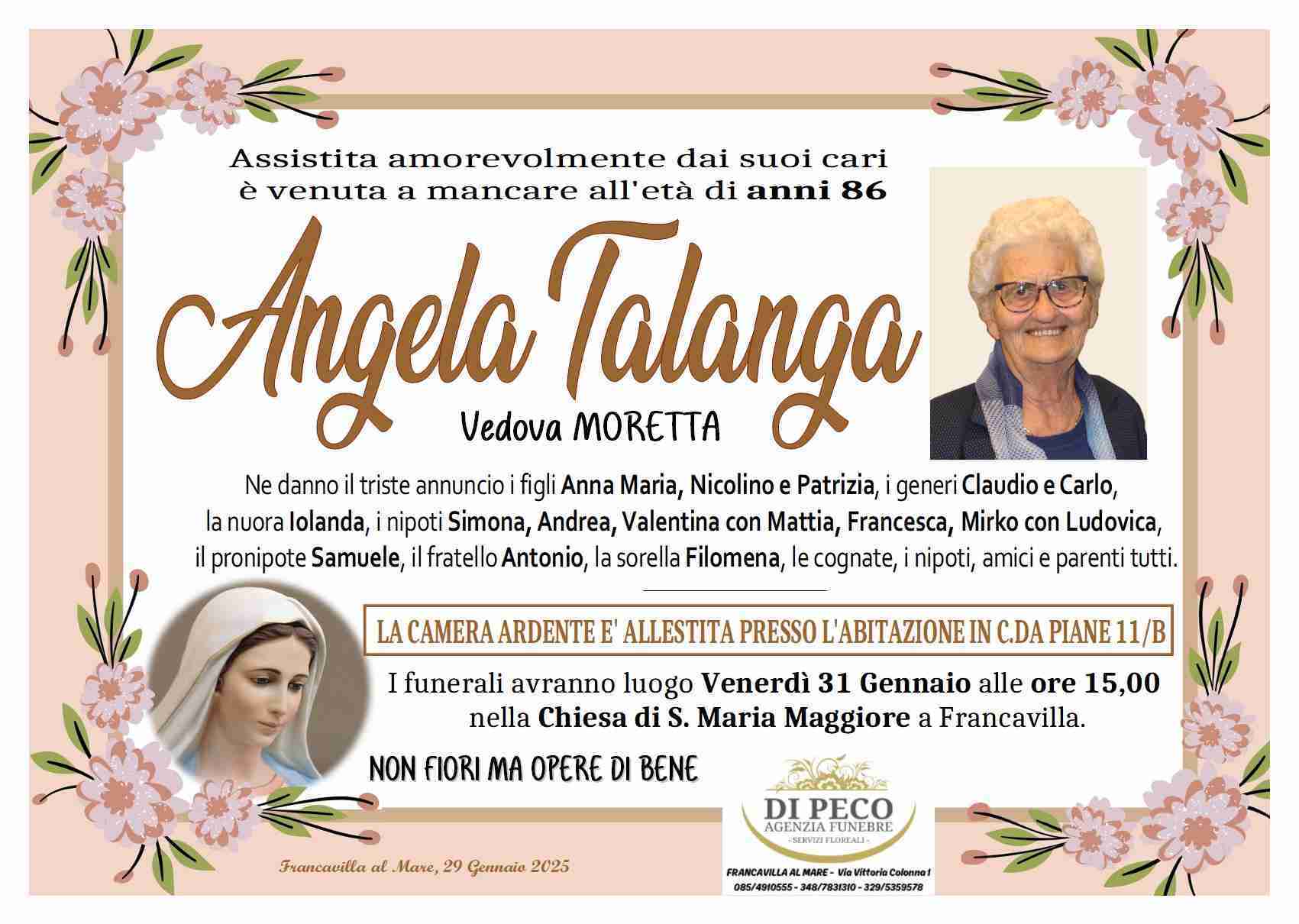 Funer24 - Angela Talanga Francavilla al Mare (CH)