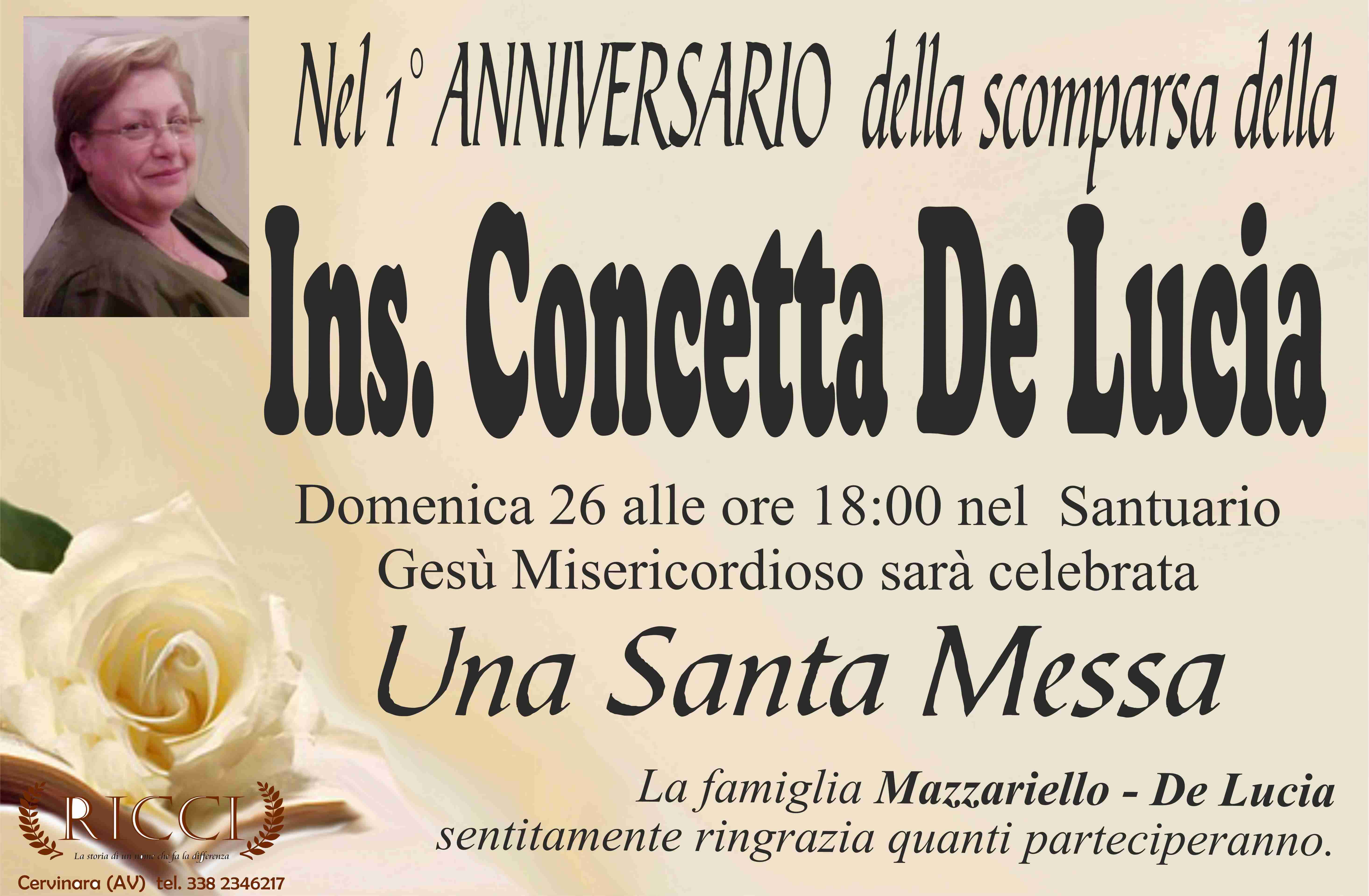 Funerali e annunci funebri a Cervinara | Concetta De Lucia - Funer24