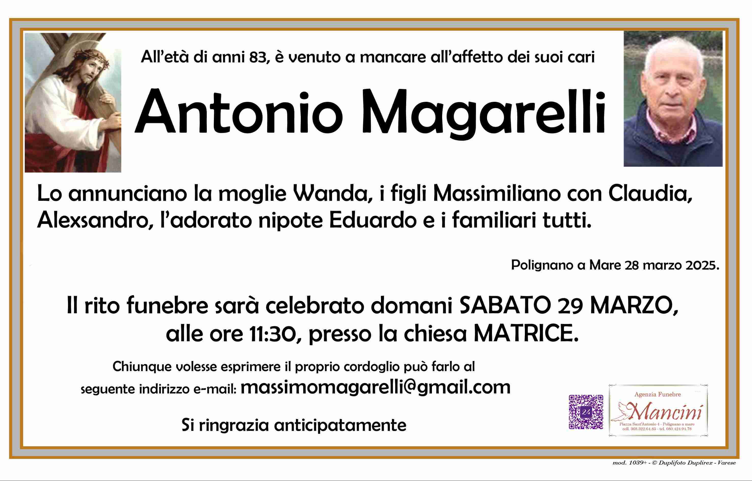 Funer24 - Antonio Magarelli Noicàttaro (BA)