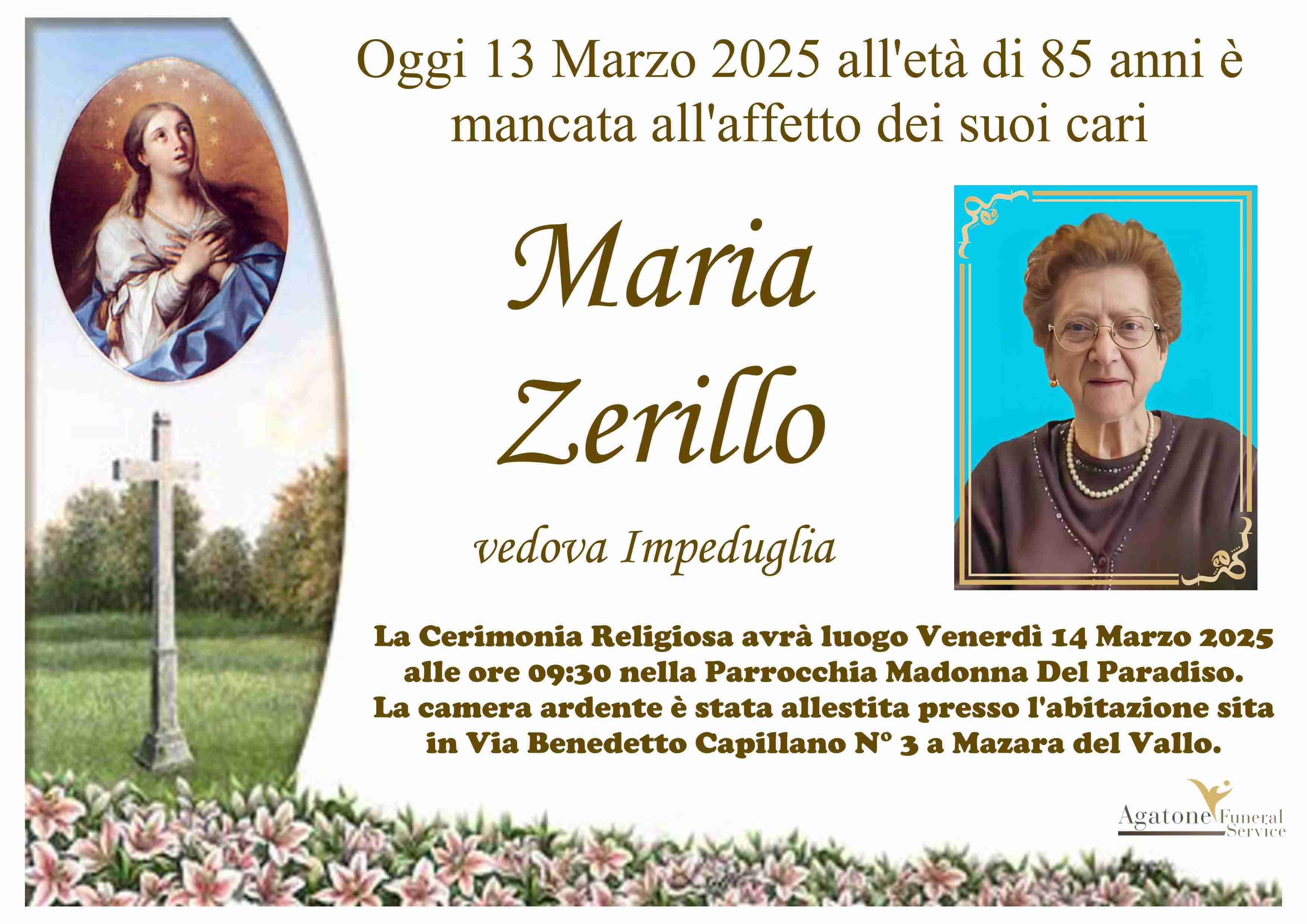 Funer24 - Maria Zerillo Mazara del Vallo (TP)