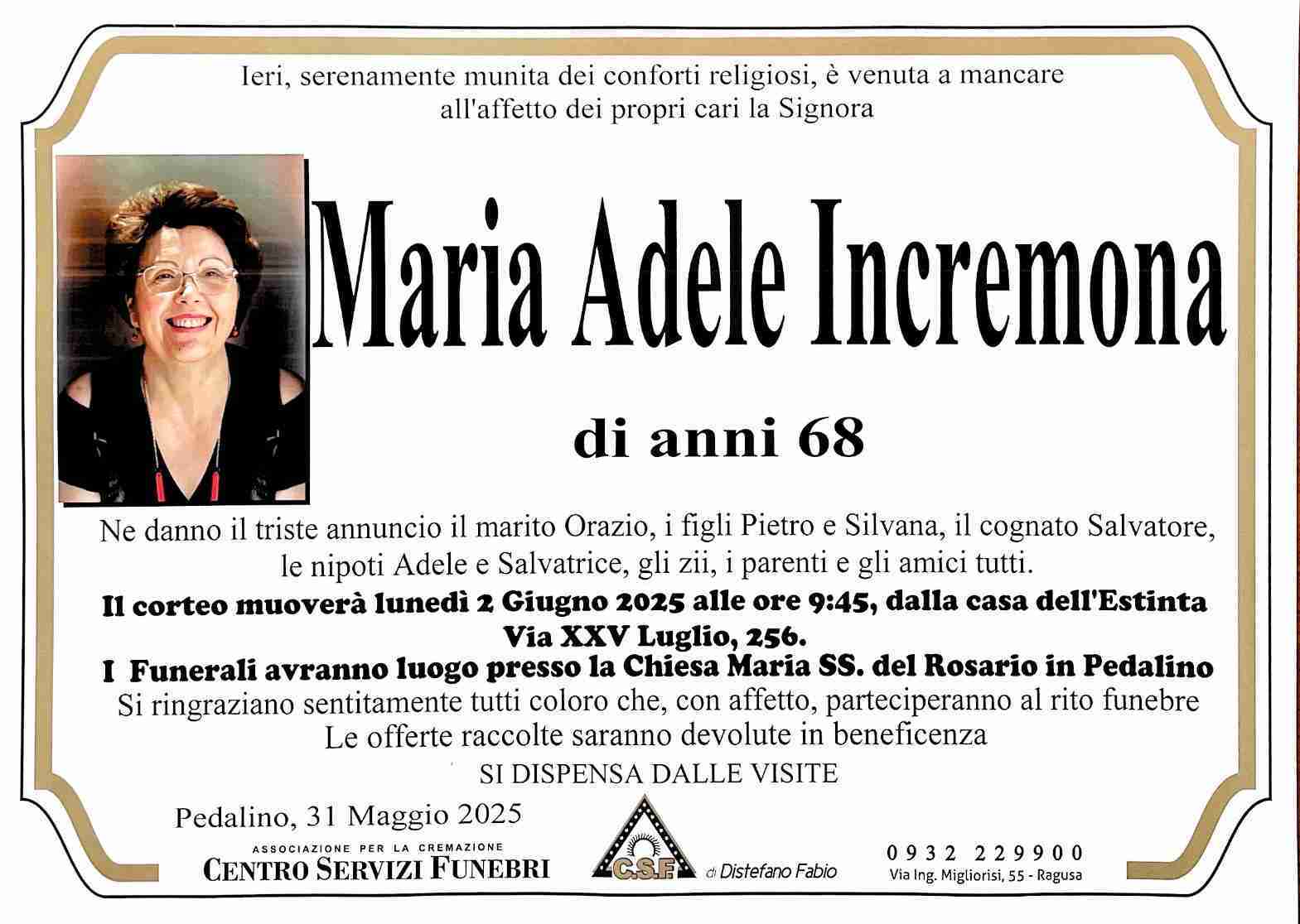 Necrologi e Manifesti Ragusa | Funer24