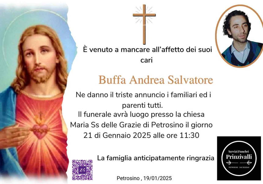 Funerali e annunci funebri a Petrosino | Andrea Salvatore Buffa - Funer24