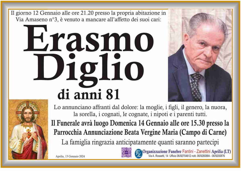 Funerali e annunci funebri a Aprilia | Erasmo Diglio - Funer24