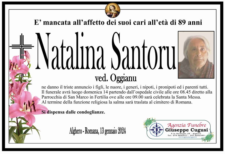 Funerali e annunci funebri a Alghero | Natalina Santoru - Funer24