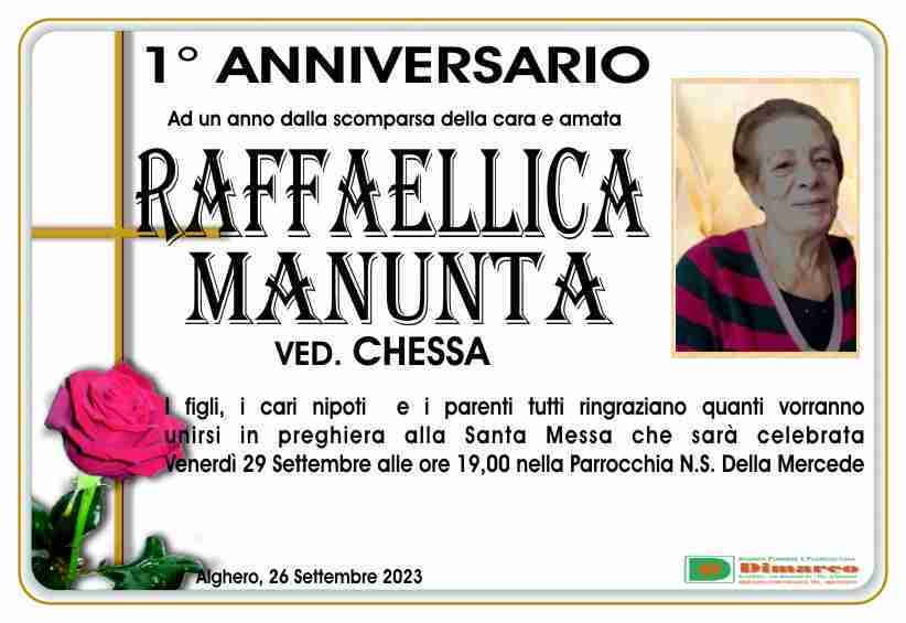 Funerali e annunci funebri a | Raffaellica Manunta - Funer24