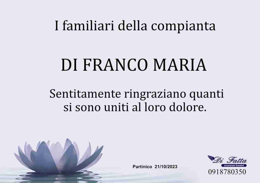 Funerali e annunci funebri a Isola delle Femmine | Maria Di Franco ...