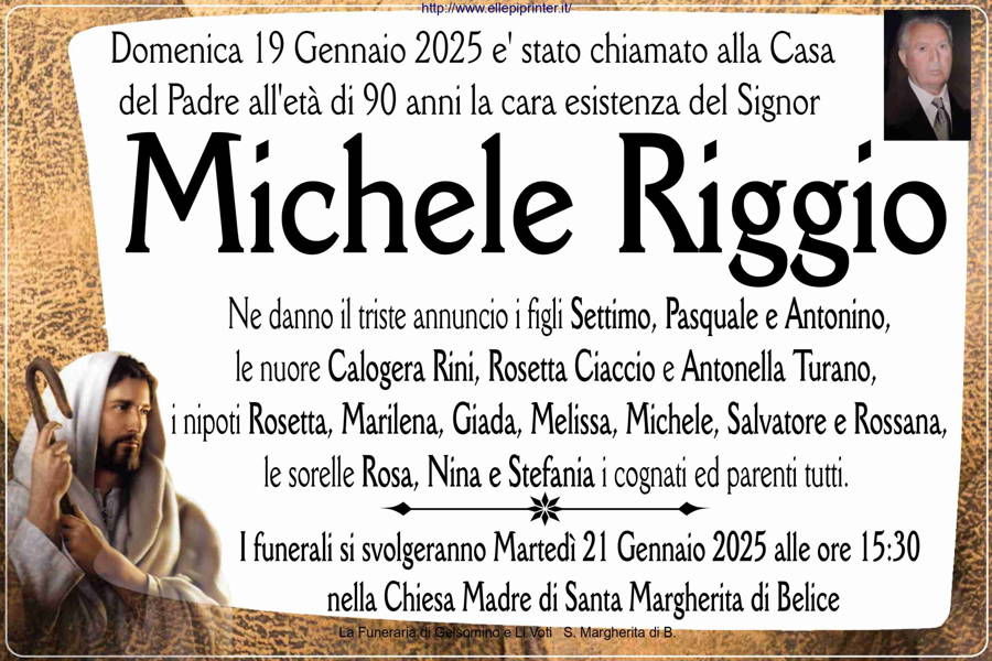 Funerali e annunci funebri a Santa Margherita di Belice | Michele ...