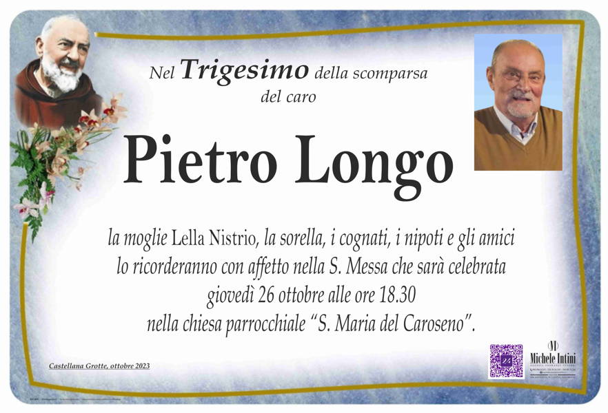 Funerali e annunci funebri a Castellana Grotte | Pietro Longo - Funer24