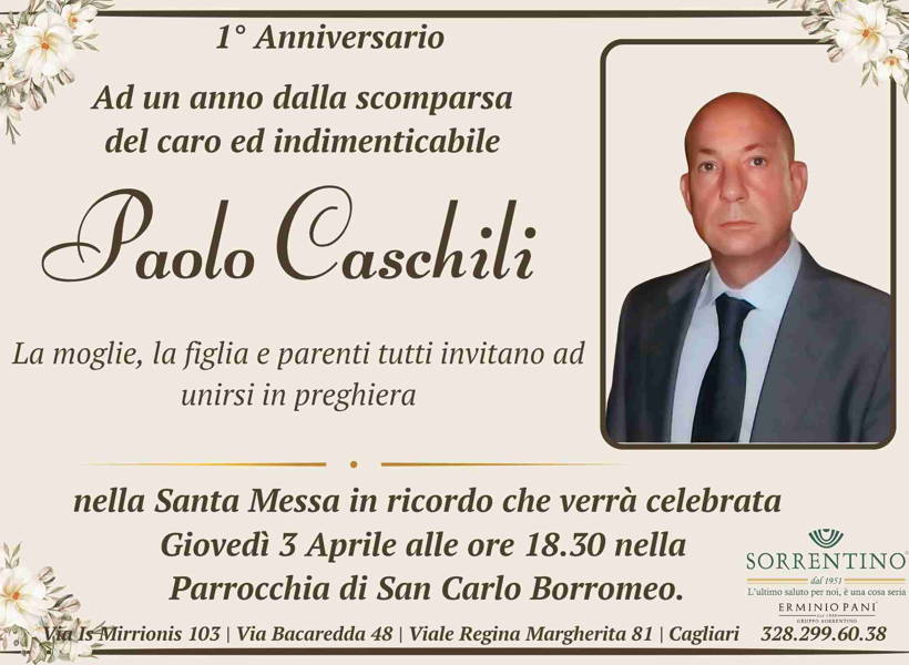 Funerali e annunci funebri a Cagliari | Paolo Caschili - Funer24