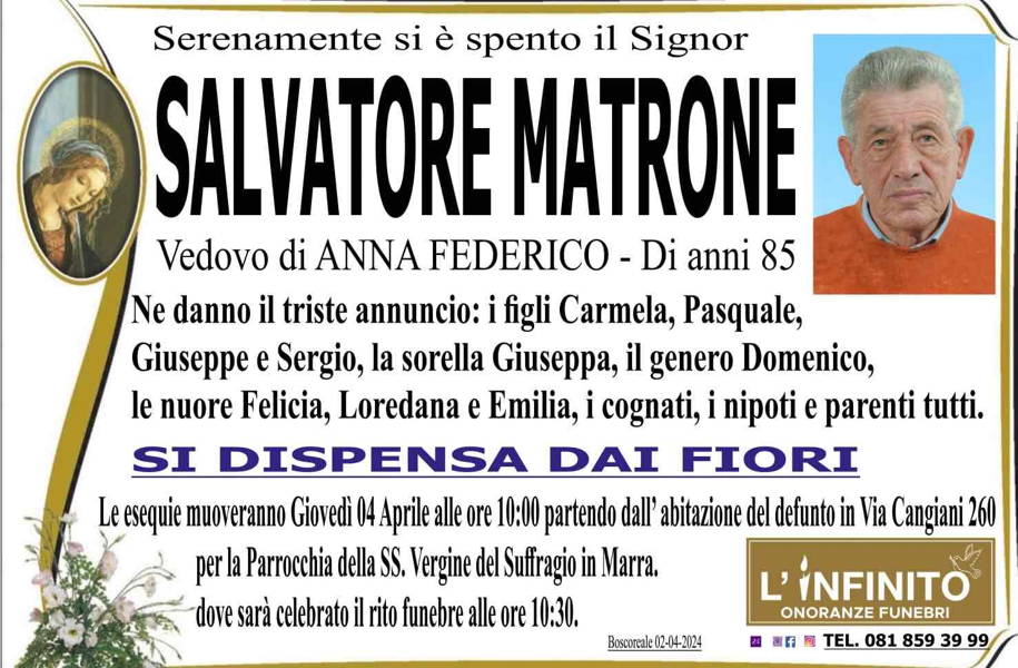 Funerali e annunci funebri a Boscoreale | Salvatore Matrone - Funer24