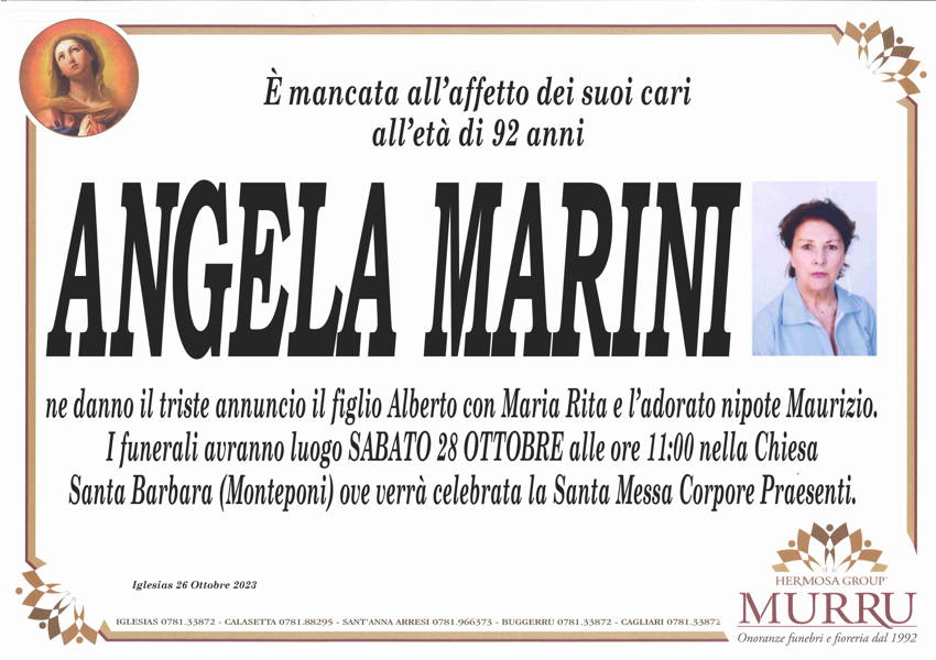 Funerali e annunci funebri a Iglesias | Angela Marini - Funer24