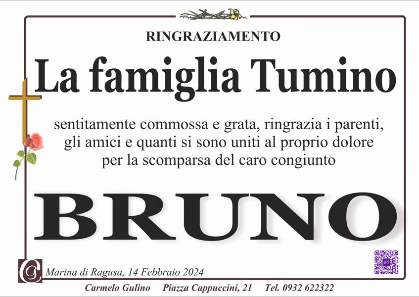 Funerali e annunci funebri a Ragusa | Bruno Tumino - Funer24