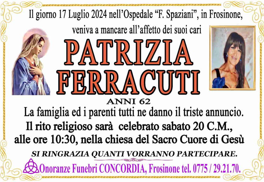 Funerali e annunci funebri a Frosinone | Patrizia Ferracuti - Funer24