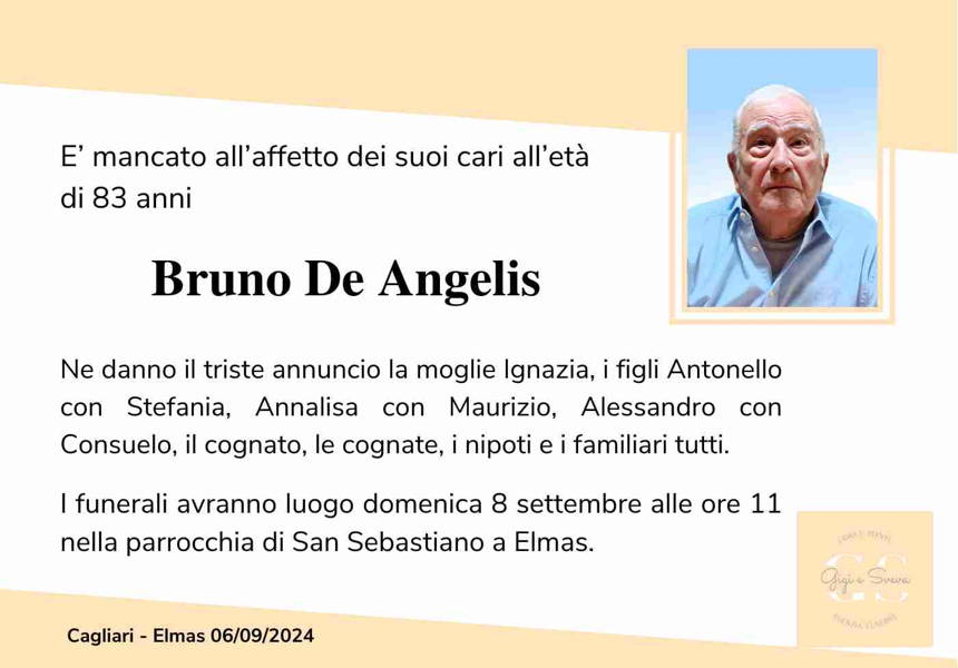 Funerali e annunci funebri a Elmas | Bruno De Angelis - Funer24