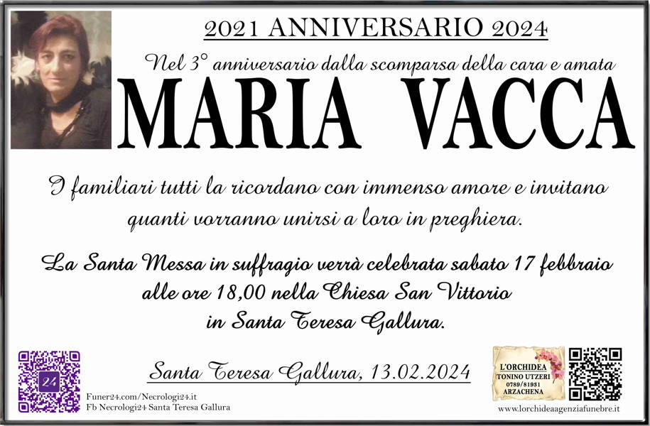 Funerali e annunci funebri a Santa Teresa Gallura | Maria Vacca - Funer24