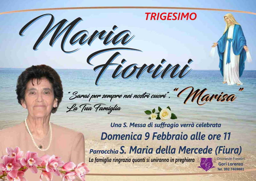 Funerali e annunci funebri a Alatri | Maria Fiorini ''Marisa'' - Funer24