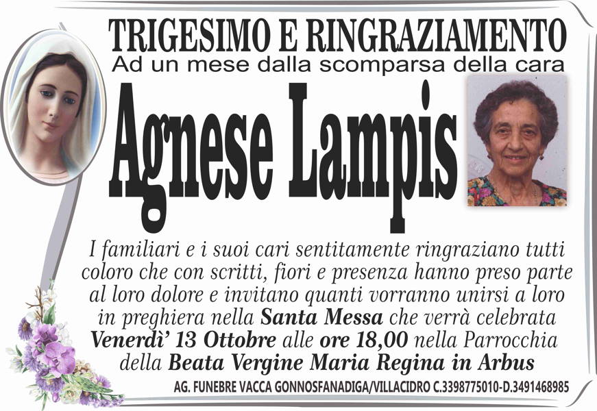 Funerali e annunci funebri a Gonnosfanadiga | Agnese Lampis - Funer24