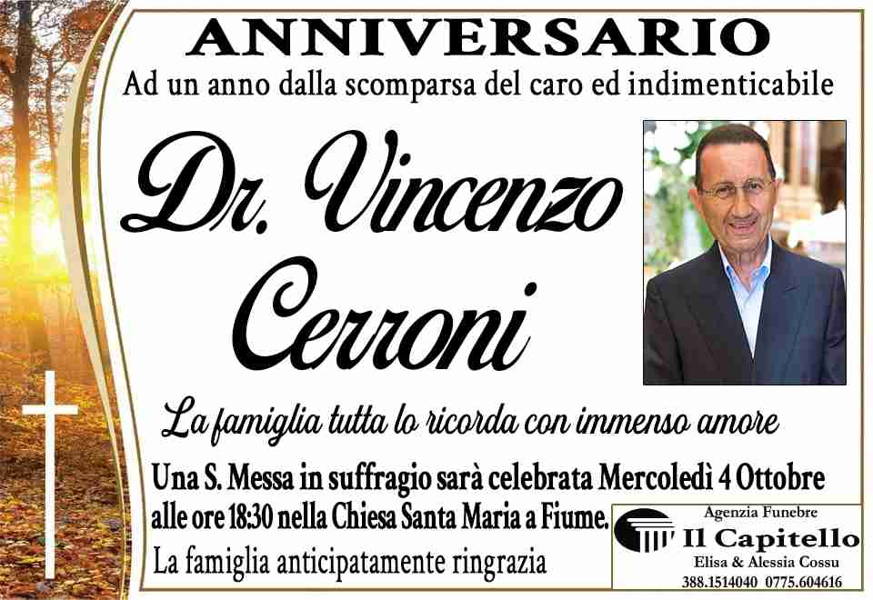 Funerali e annunci funebri a Ceccano | Vincenzo Cerroni - Funer24