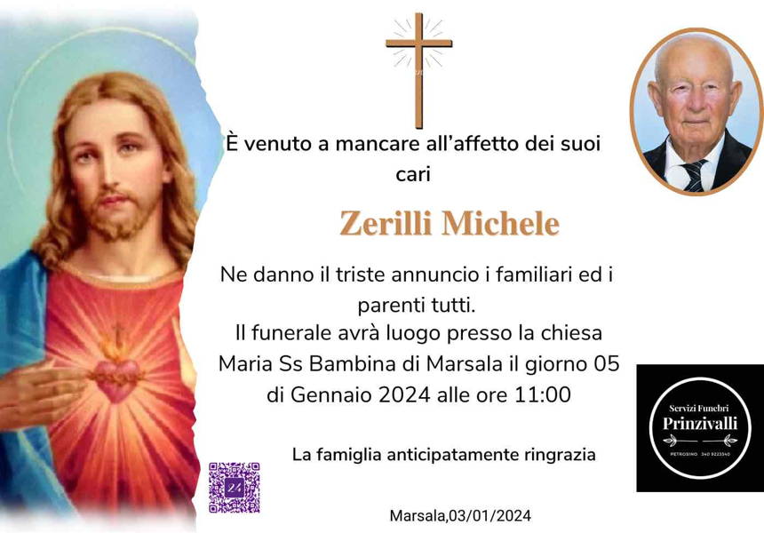 Funerali e annunci funebri a Marsala | Michele Zerilli - Funer24