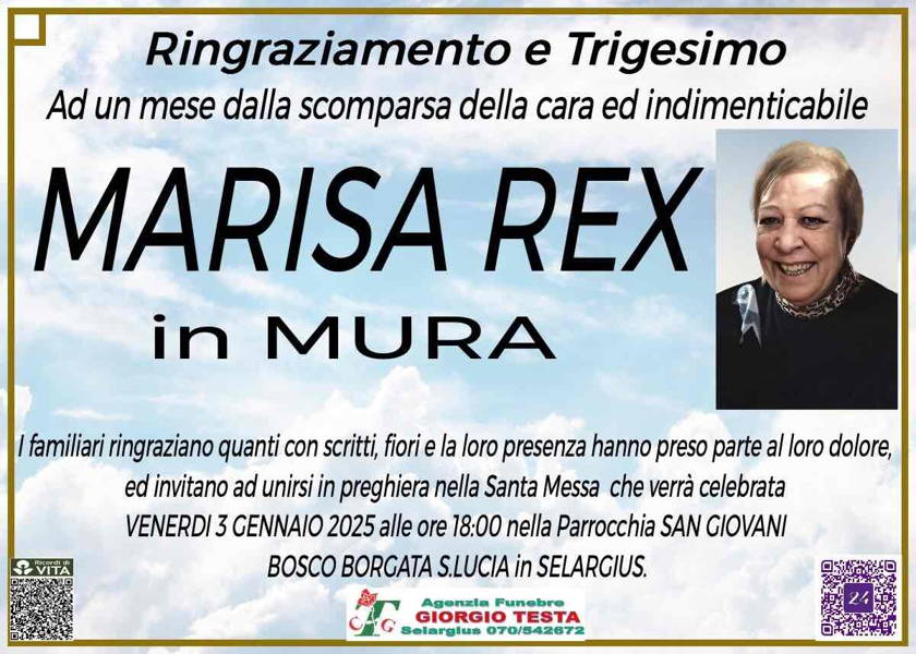 Funerali e annunci funebri a Selargius | Maria Rex - Funer24