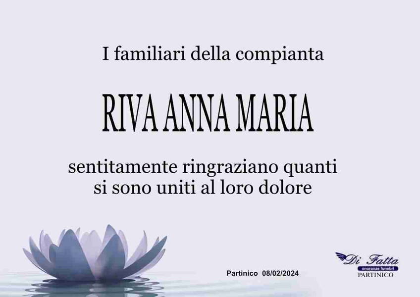 Funerali e annunci funebri a Partinico | Anna Maria Riva - Funer24