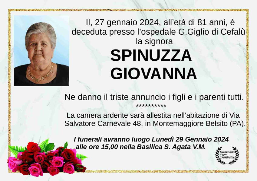 Funerali e annunci funebri a Montemaggiore Belsito | Spinuzza Giovanna ...