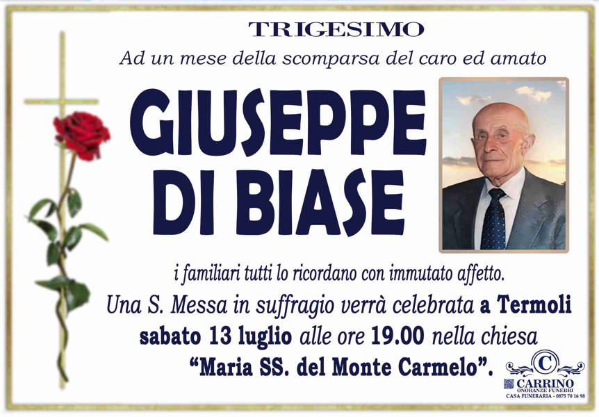 Funerali e annunci funebri a Termoli | Giuseppe Di Biase - Funer24