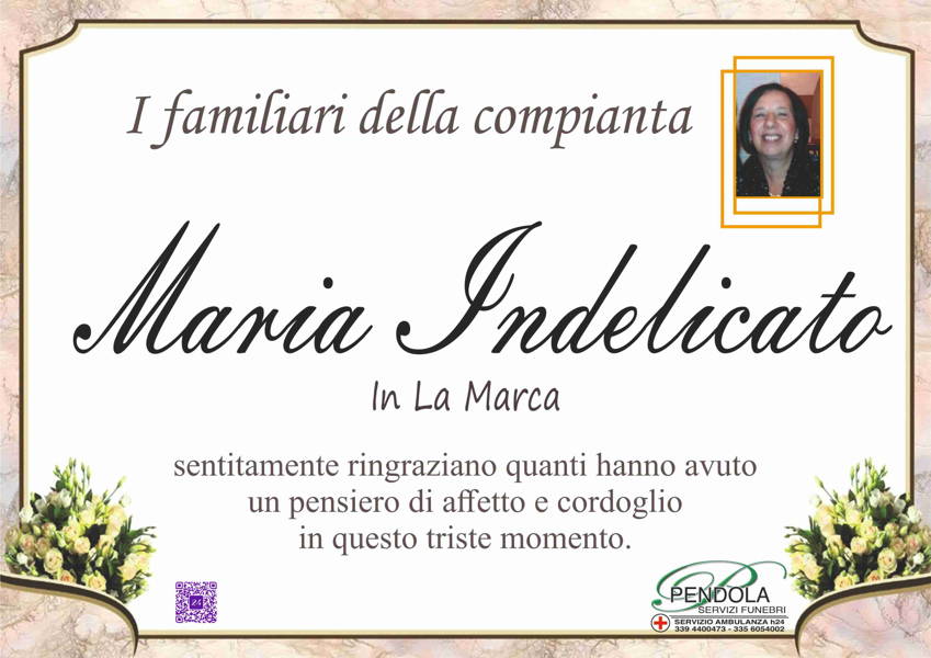 Funerali e annunci funebri a Menfi | Maria Indelicato - Funer24