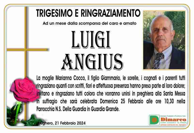 Funerali e annunci funebri a Alghero | Luigi Angius - Funer24