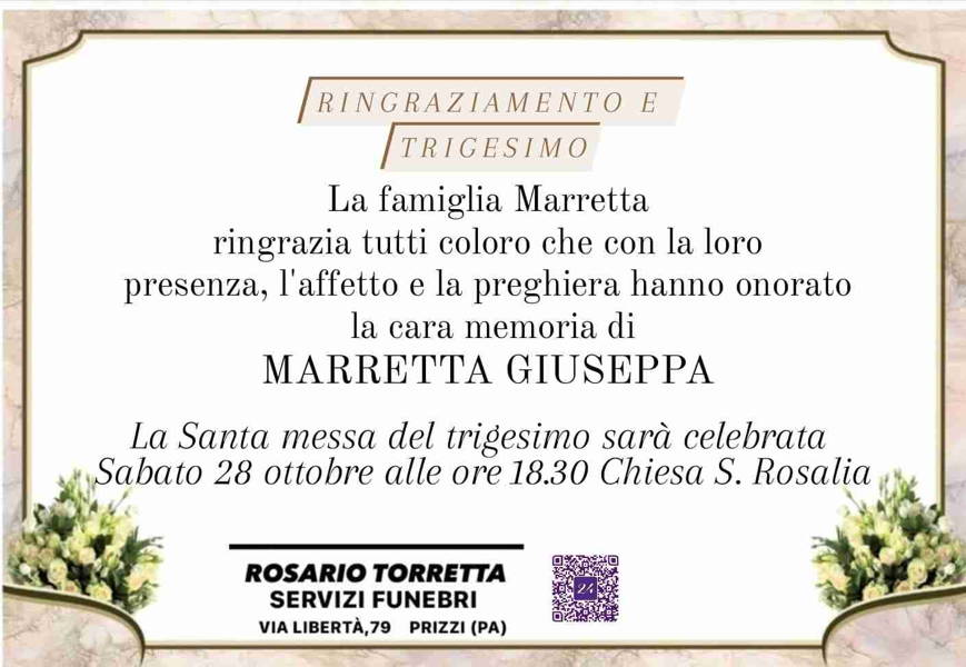 Funerali e annunci funebri a Prizzi | Giuseppa Marretta - Funer24