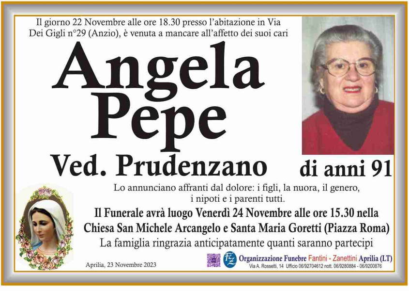 Funerali e annunci funebri a Anzio | Angela Pepe - Funer24