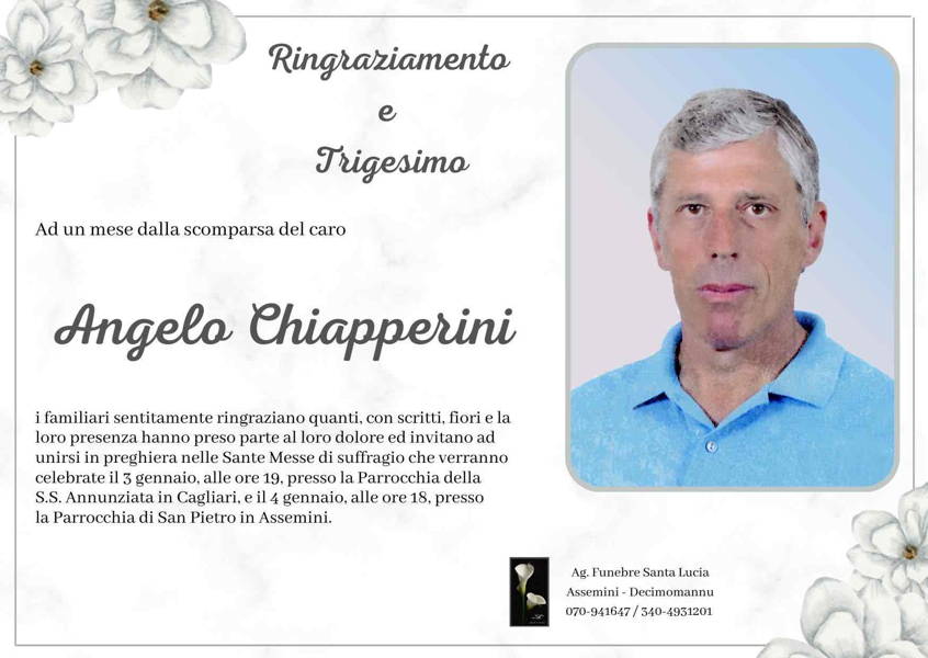 Funerali e annunci funebri a Cagliari | Angelo Chiapperini - Funer24