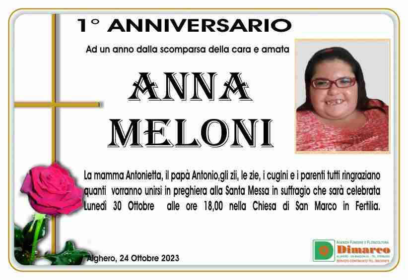 Funerali e annunci funebri a | Anna Meloni - Funer24
