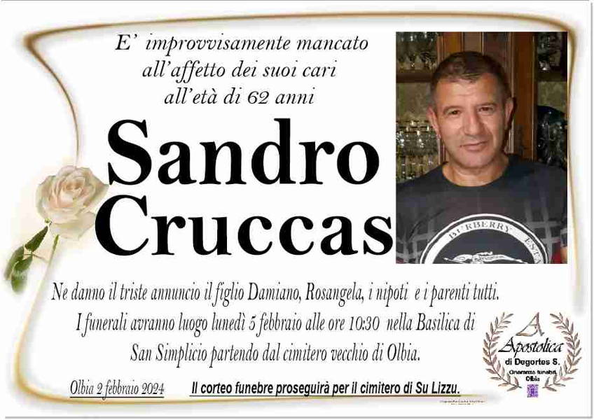 Funerali e annunci funebri a Olbia | Sandro Cruccas - Funer24